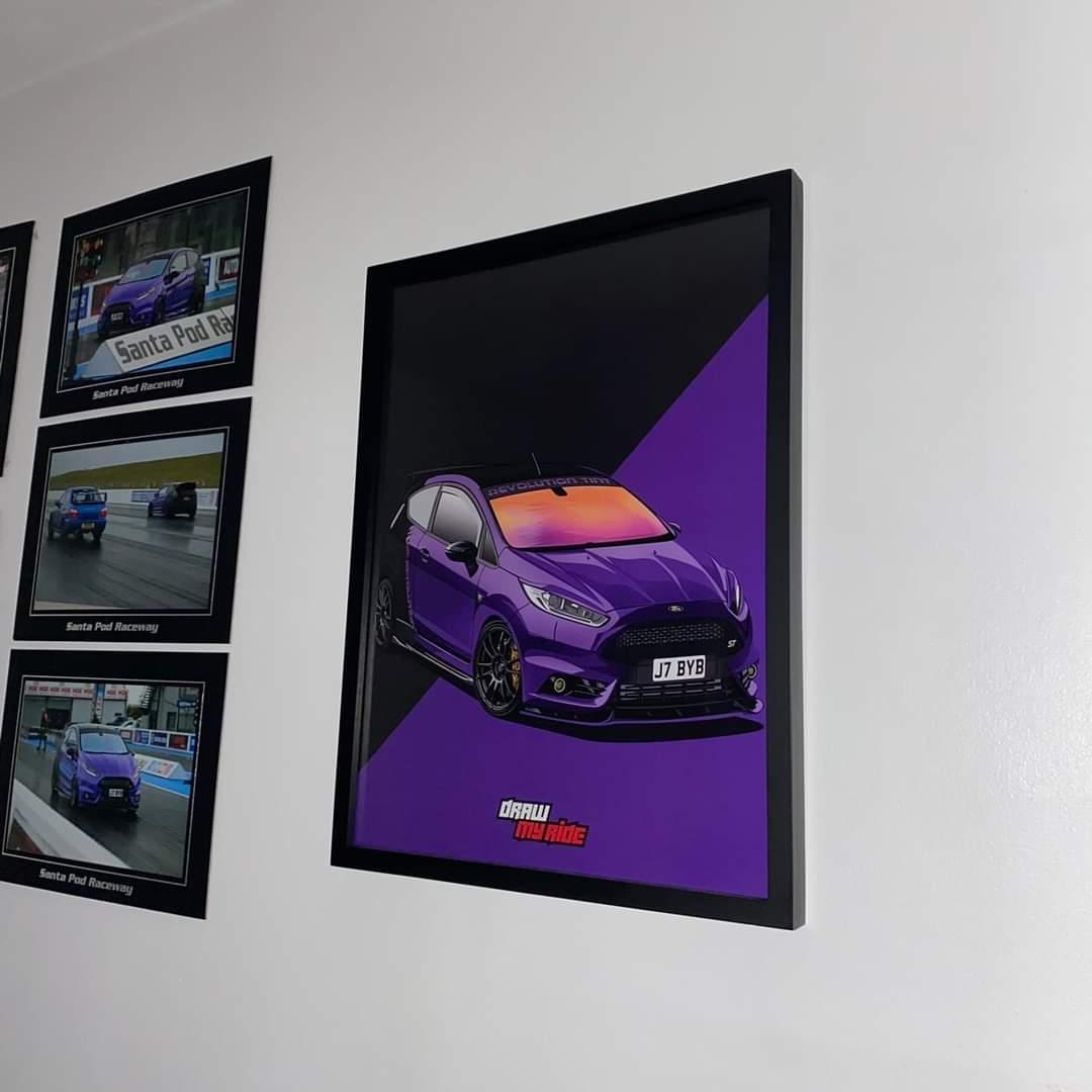 Custom Car Poster Designs | Draw My Ride
